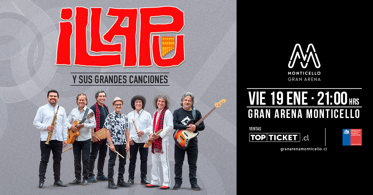Illapu regresa a Gran Arena Monticello con sus grandes canciones ...